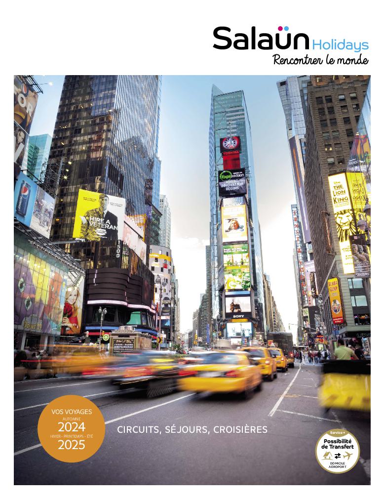 Salaün Holidays | Catalogue